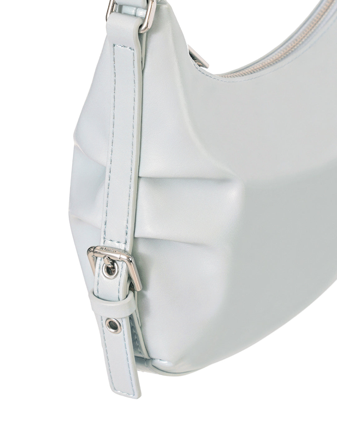 Belted Round Bag / Powder Blue – Standoil Global